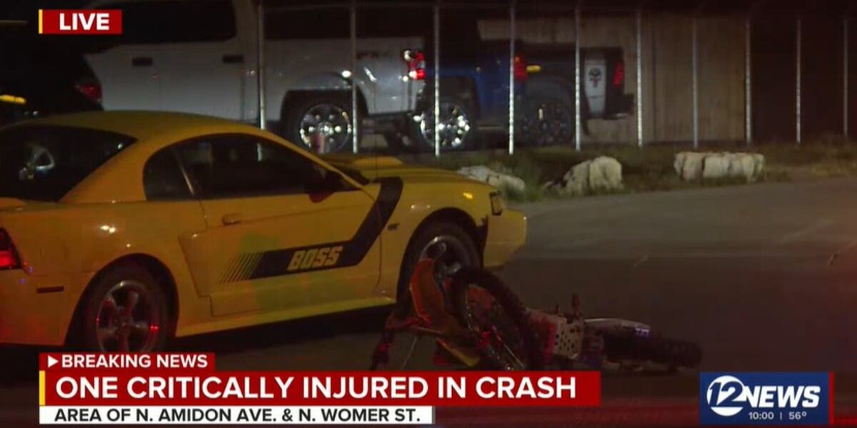 One In Critical Condition Following Motorcycle Crash